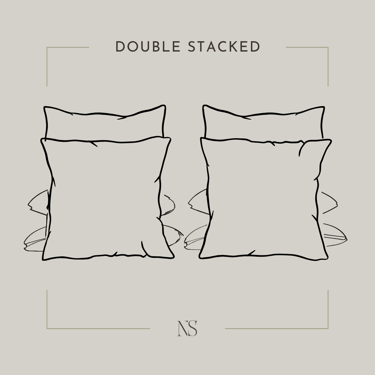 Bed Pillow Pattern, Size, & Arrangement Guide - Nadine Stay