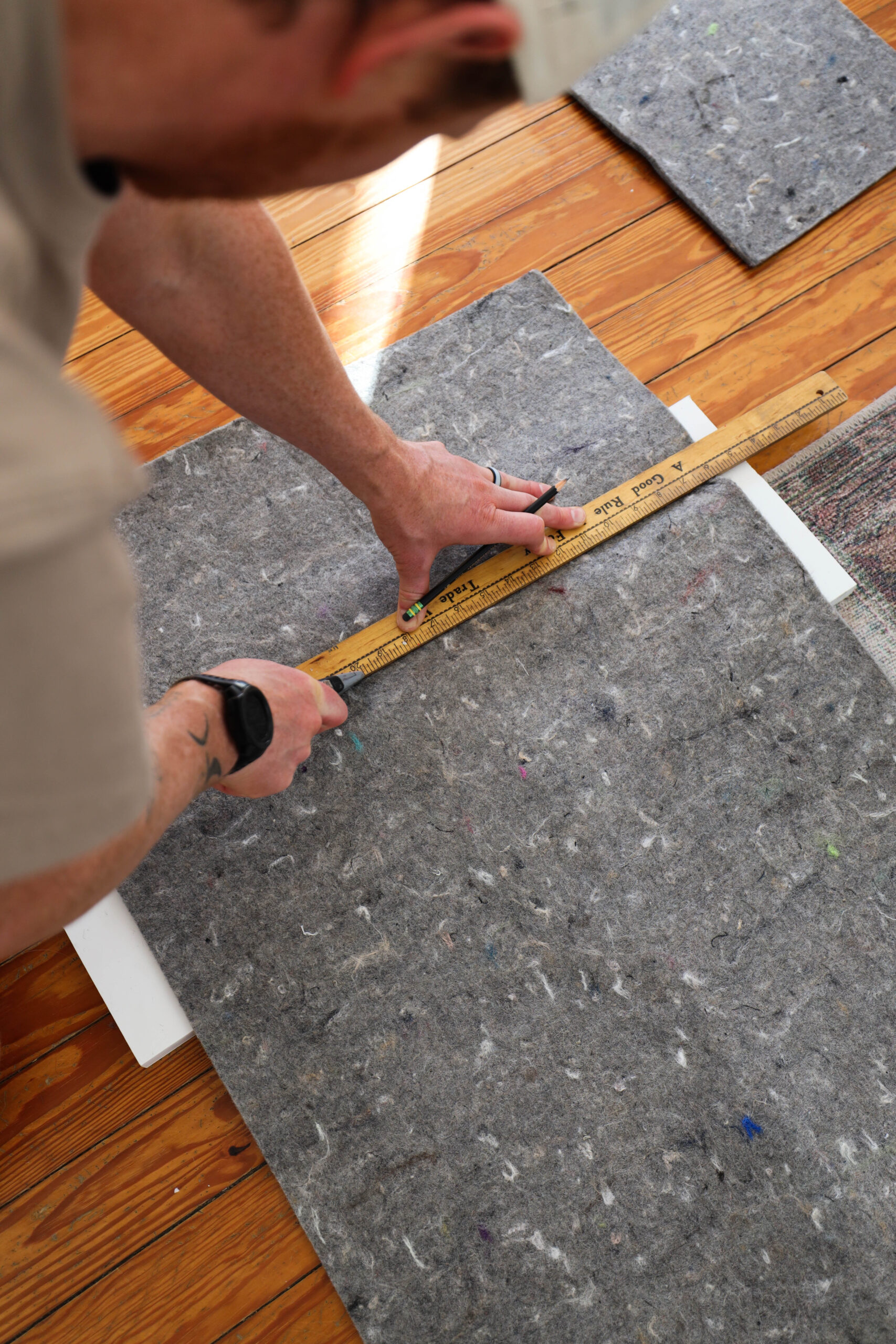 How To Install A Stair Runner (Using Ready-made Runners) - Nadine Stay